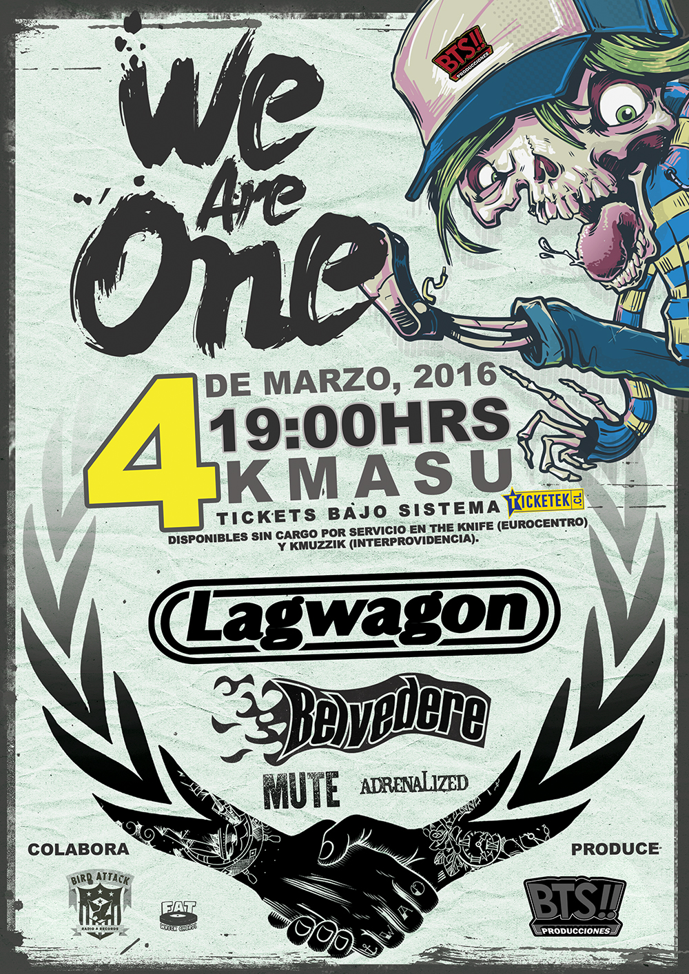 Festival We Are One con Lagwagon cambia recinto y ticketera | AgendaMusical